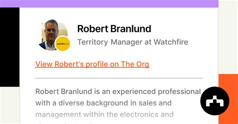 Robert Branlund Territory Manager At Watchfire The Org