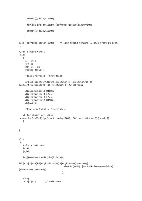 Maze Solver Robot Using Arduino Pdf