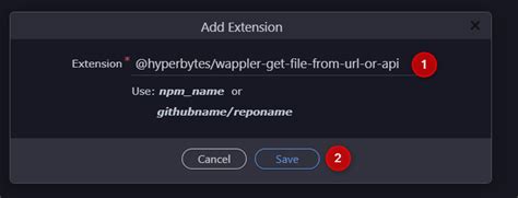 Node Custom Module Installing And Using Hyperbytes Wappler Get File From Or Api Need