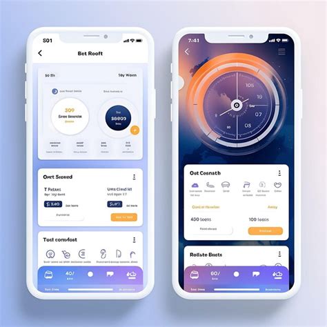 Premium Ai Image Mobile App Layout Design Of Tech Gadget Delivery With Futuristic And High
