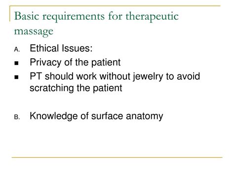 Ppt General Principles Of Massage Powerpoint Presentation Free Download Id2691221