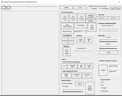Github Mo7amed 3laa2image Processing Toolbox Using Open Cv Design An Image Processing Tool