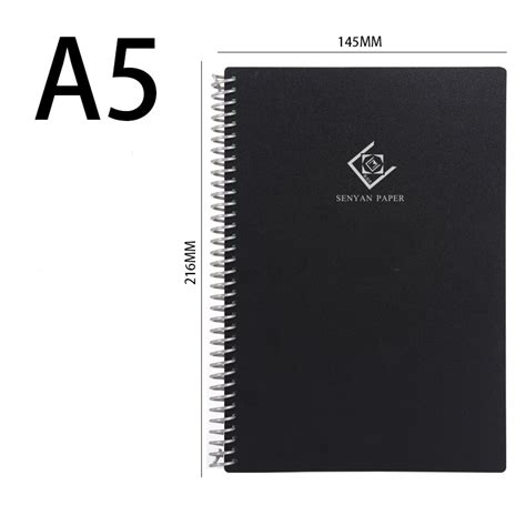 Wet Erasable Reusable Smart Writing Notebook A5 B5 Grandado