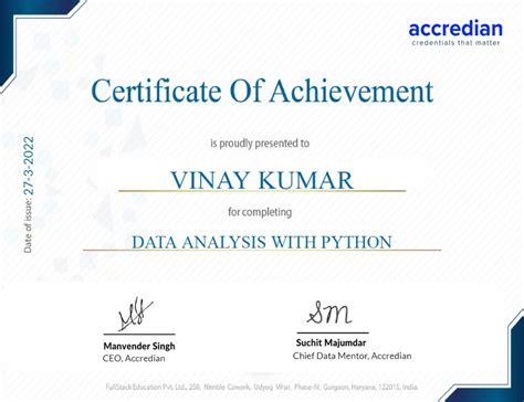 Vinay Kumar On Linkedin Data Analysis With Python