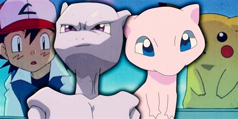 Pokemon Mewtwo And Ash