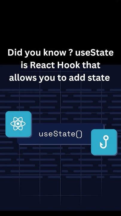 React Hooks What Is Usestate 🤔 Reacthooks Reactjs Usestate Js Javascriptdevelopment