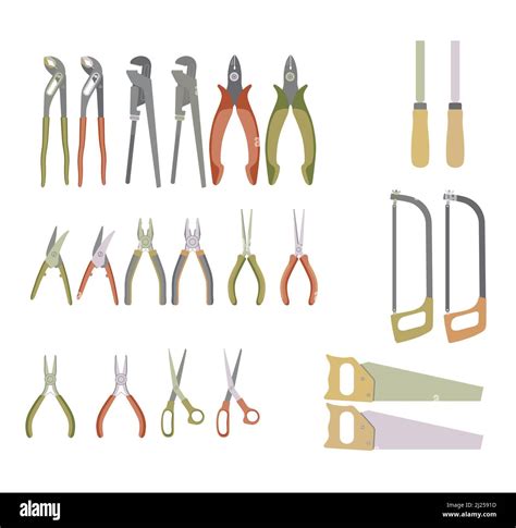Set Tool Stock Vector Images Alamy