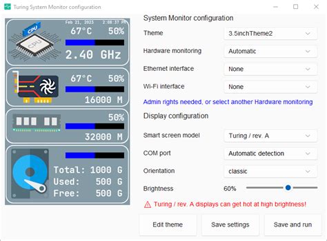 Turing Smart Screen Python