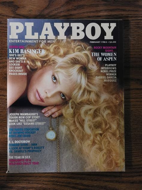 Playboy Magazine February 1983 Playmate Melinda Mays Kim Basinger Mint