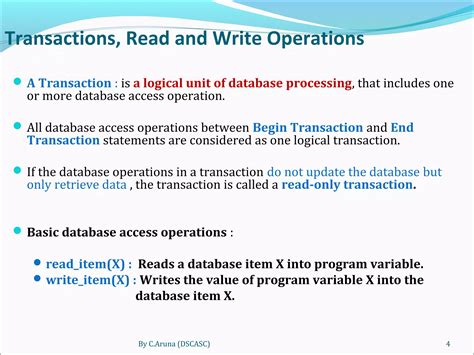 Dbms Ii Mca Ch9 Transaction Processing 2013 PPT