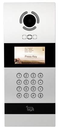 Intercom System BIO V21 Facial Recognition Access Control Time Attendance And Video