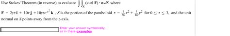 solved use stokes theorem in reverse to evaluate