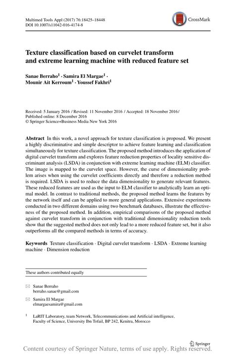 Texture Classification Based On Curvelet Transform And Extreme Learning