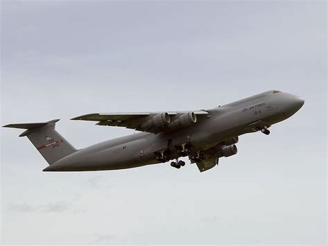 C5a Galaxy Powerful Military Transport Aircraft