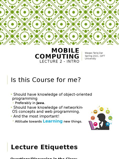 Mobile Computing Lecture 2 Intro Pdf Mobile App Web Application