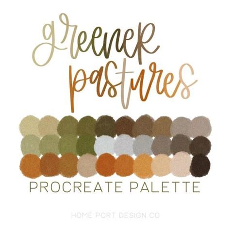 Color Swatches For Procreate