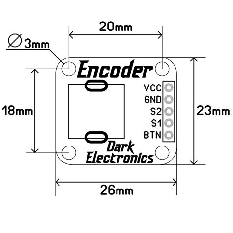 Плата модуля энкодера Ec 11 БЕЗ ЭНКОДЕРА с аппаратным анти дребезгом