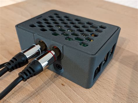 Raspberry Pi B HifiBerry DAC Gehäuse Volumio Moode Remixt von Ultr vox MakerWorld