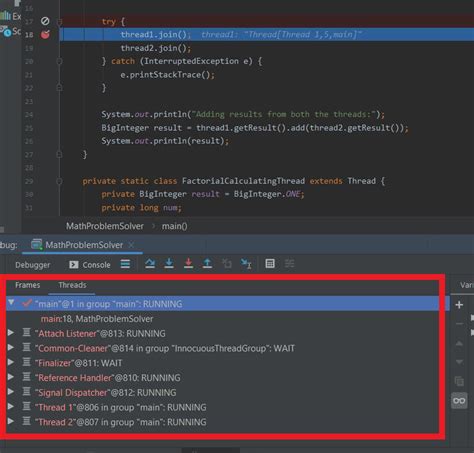 Explore Intellij Idea Tools To Debug Multithreaded Java Apps Dev Community