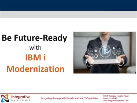 Ibmi Application Modernization Guide Ppt