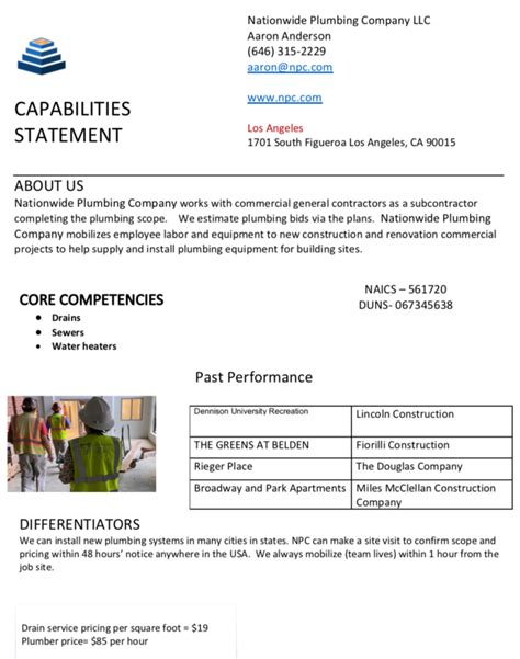 Capability Statement Ganarpro