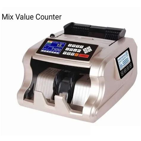 Karpos Fully Automatic Mixed Note Value Counting Machine For Bank Counting Speed 1000 Notes