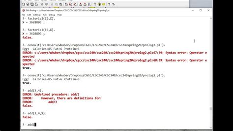 Recursion In Prolog Youtube