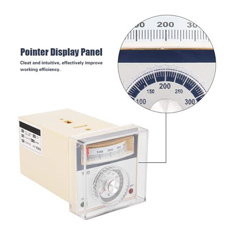 0 400 220V AC K Type Temperature Controller TED 2001 Pointer Thermostat EASY China Industrial