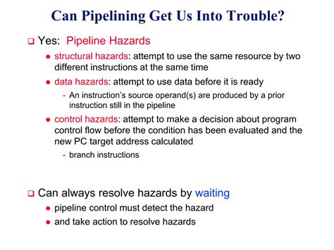 Instruction Pipeline Computer Architecture Pptx Computing