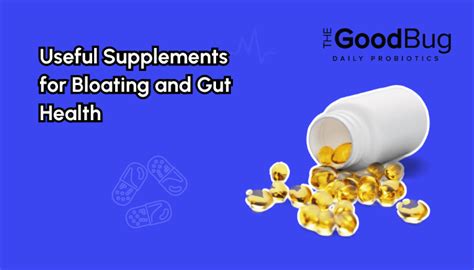 Useful Supplements For Bloating And Gut Health Thegoodbug