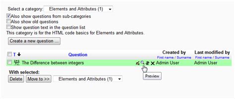 Adding A Calculated Multichoice Question In The Moodle Question Bank
