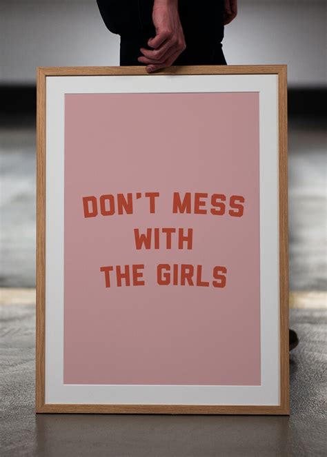 Girl Power Konst Poster Av Frankie Kerr Dineen Printler