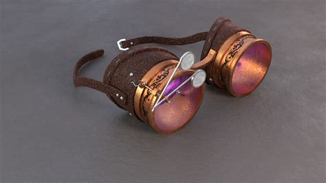 ArtStation - Steampunk Glasses