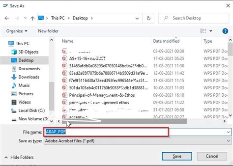 how to download abap code as pdf file