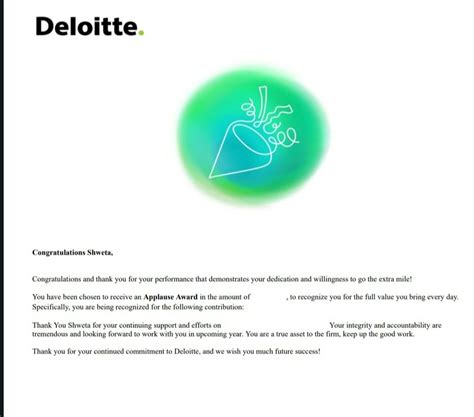 Shweta Rana On Linkedin Deloitteusi Awards Recognition Deloitte