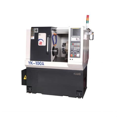 Cutting Machine High Rigidity Slant Bed CNC Metal Lathe Turning Machine With Good Stability YK