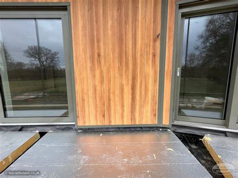 Durasid Foresta Cladding In Red Cedar Anthracite Fascias And Soffits