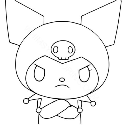 30 Kuromi Coloring Pages Printable Whimsy Coloring