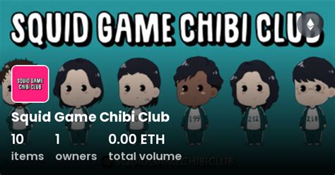 Squid Game Chibi Club Collection Opensea