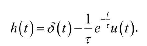 Solved Find The Step Response Of A High Pass Filter Given Chegg Com