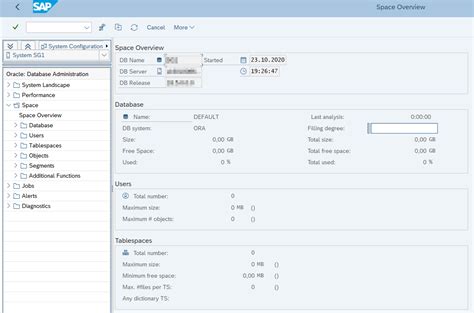 Data On Transaction Code Db02 Is Not Updated Sap Basis World