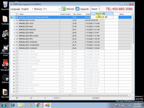 Xtool X100 Pro2 Key Programmer Update Online Procedure