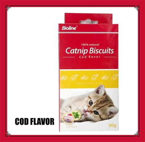 Bioline Catnip Biscuits For Cats 80g Lazada Ph