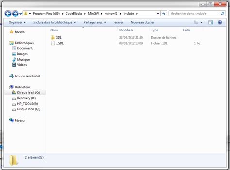 Installation De La Sdl Sous Code Block Par Remi200 Page 1 Openclassrooms