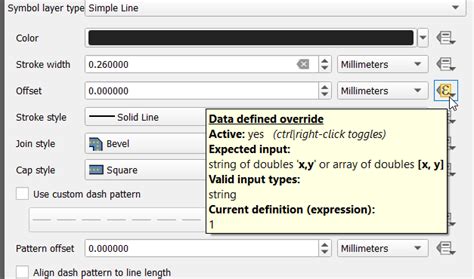 Data Defined Override Line Offset Expected Output Text Is Wrong Issue Qgis QGIS GitHub