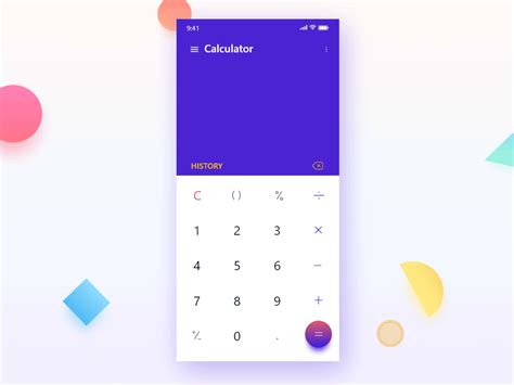 Calculator App UI Design On Behance