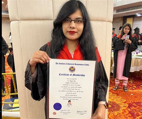 Ca Bhagyashree Goyal On Linkedin I Am Feeling Extremely Glad While Sharing This Picture Of The
