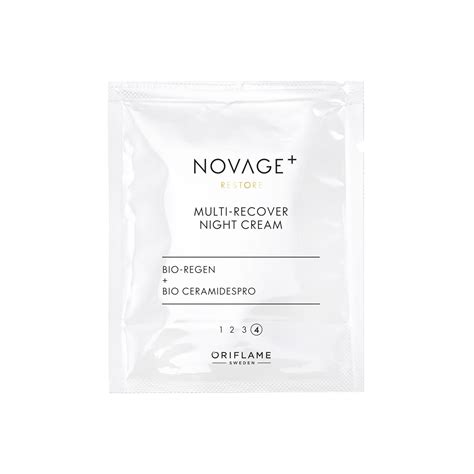 Омолаживающий ночной крем Novage Restore пробник 45922 Oriflame Cosmetics