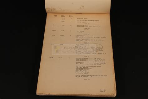 The Prop Gallery Cutting Continuity Script