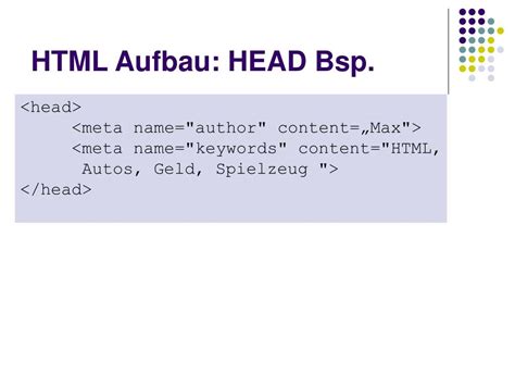 Ppt Vortrag Html Xhtml Dhtml Powerpoint Presentation Free Download Id4847485